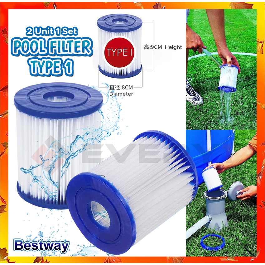 BESTWAY 58093 Flow Clear Large Pool Accessories Filter Swimming Pool ...