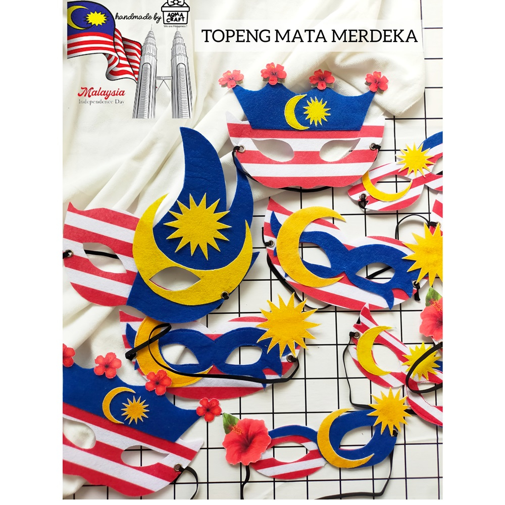 TOPENG MATA MERDEKA, MASK MATA MERDEKA TAHAN LASAK | Shopee Malaysia