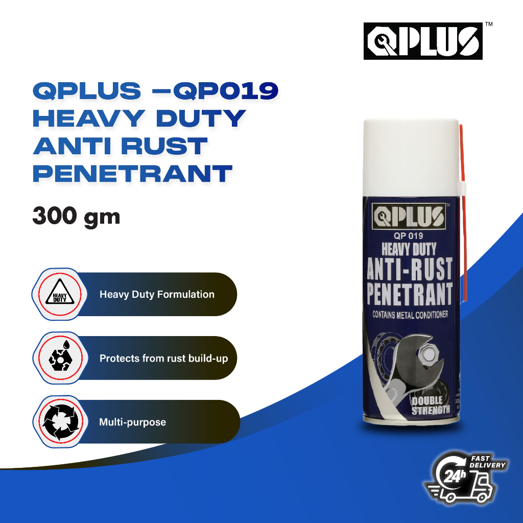 QPlus - QP019 Heavy Duty Anti Rust Penetrant (300gm) Kilang/Direct ...