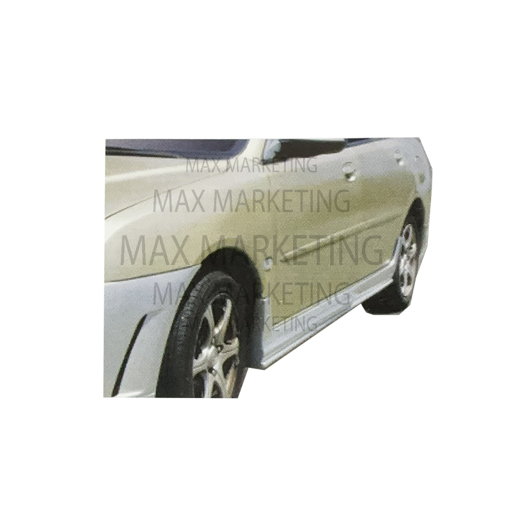 PROTON WAJA R3 SIDE SKIRT (FIBER GETAH ) SKIRT LIP BODYKIT | Shopee ...