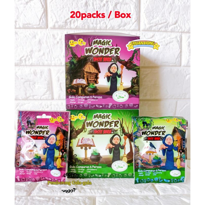 Magic Wonder Candy Taste Baru 20packs / Box | Shopee Malaysia