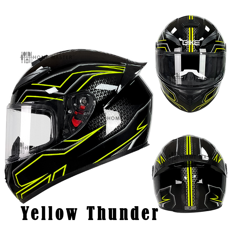 [Malaysia Ready Stock] SPR Motorcycle Helmet Full Face Helmet Topi ...