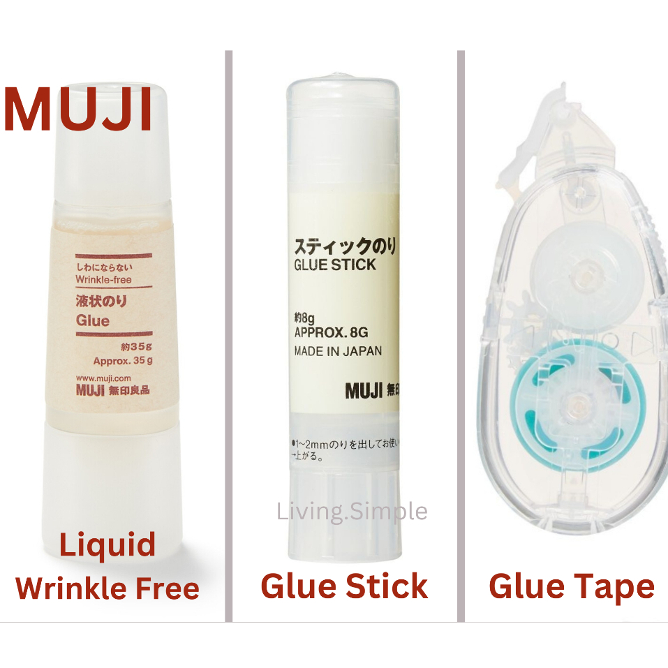 Muji Stationary Muji Glue Eraser Muji Rubber Muji Sharpener | Shopee ...