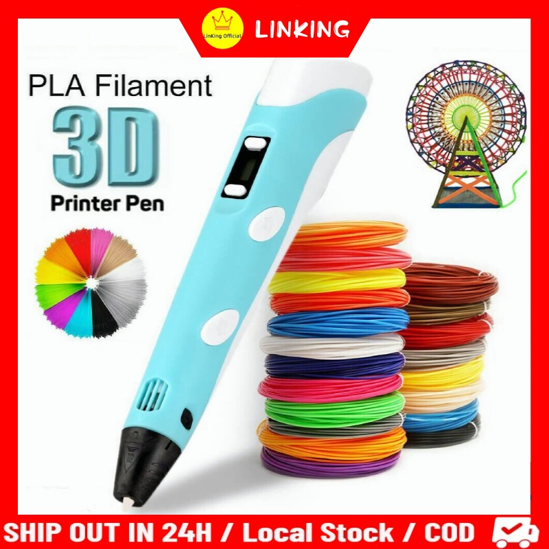 3d Pen 3D Printer Pen Magic Pen DIY 3D Printing Pen With Free 9M ...