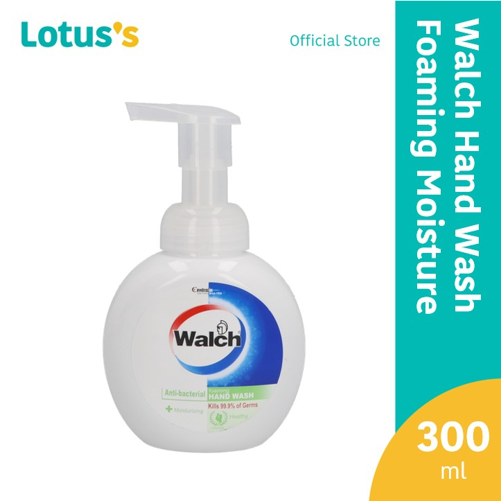 Walch Hand Wash Foaming Moisture (300ml) | Shopee Malaysia