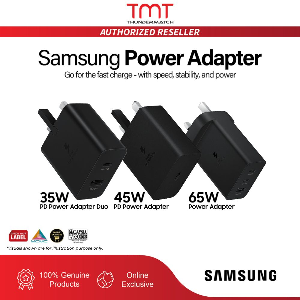 Samsung 65W Power Adapter | Samsung 45W Power Adapter with Cable ...