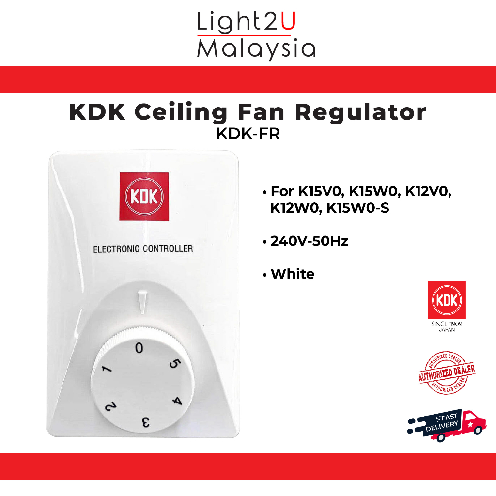 KDK FAN REGULATOR (ORIGINAL) / ceiling fan regulator controller ...