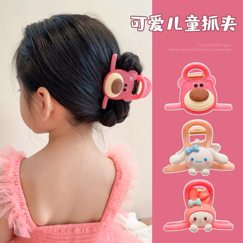 Kid Small Size Hair Clip Clips Rambut Children Cute Cartoon Hair ...