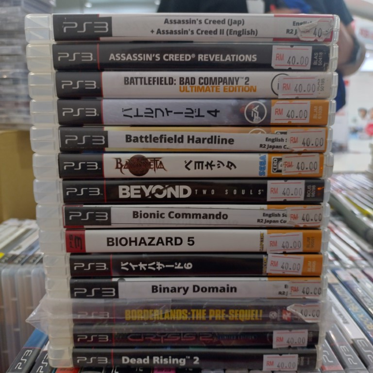 Various USED PS3 Games RM40 Titles (USED/ Pre-Owned) | Shopee Malaysia