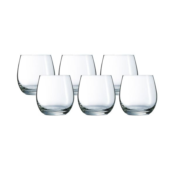 (Ready Stock!!) Luminarc Hermitage 6pcs Glass Set Highball 370ml /Old ...