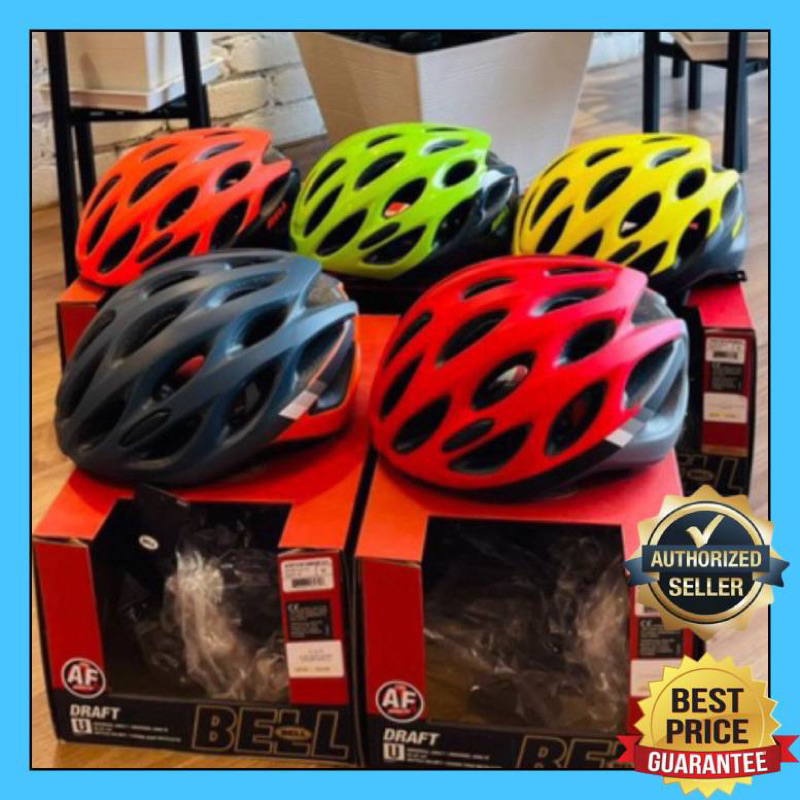 AUTHENTIC BELL DRAFT AF ROAD CYCLING HELMET ORIGINAL | Shopee Malaysia