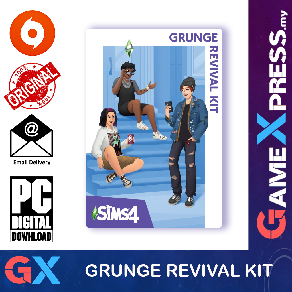 The Sims 4 Grunge Revival Kit PC / Mac Game Origin Platform - TS4 ...