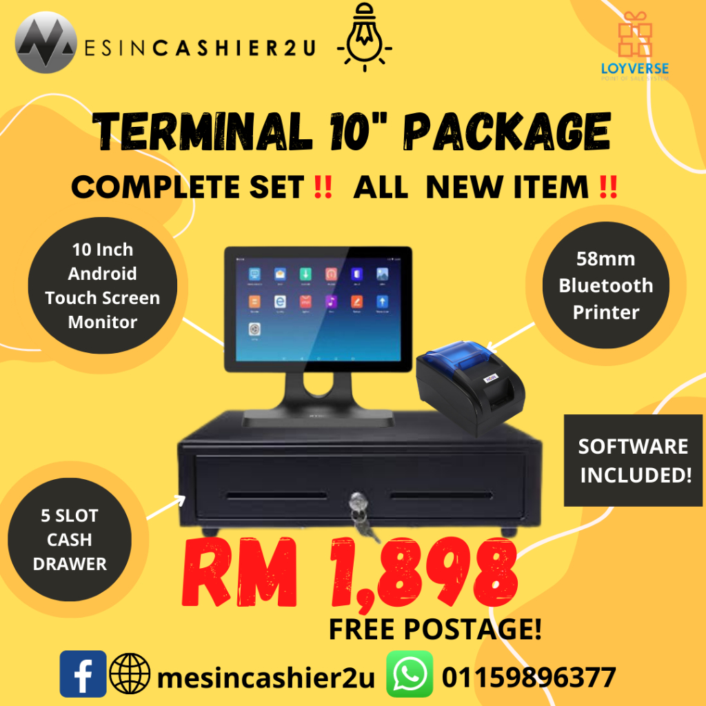 🔥HOT ITEM!!🔥All in One POS Terminal iMin Touch POS Android POS System ...