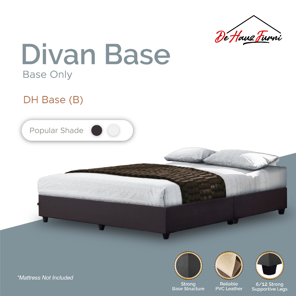 【𝐃𝐞𝐇𝐚𝐮𝐳_𝐅𝐮𝐫𝐧𝐢】Queen Size Divan Base 5 ft/King Size divan Base/Single ...