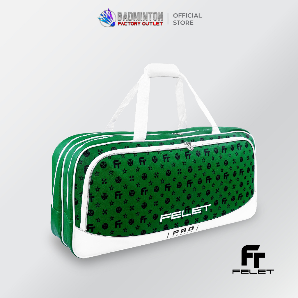 FELET Monogram PRO Series Badminton Racket Backpack Double Bag Double ...