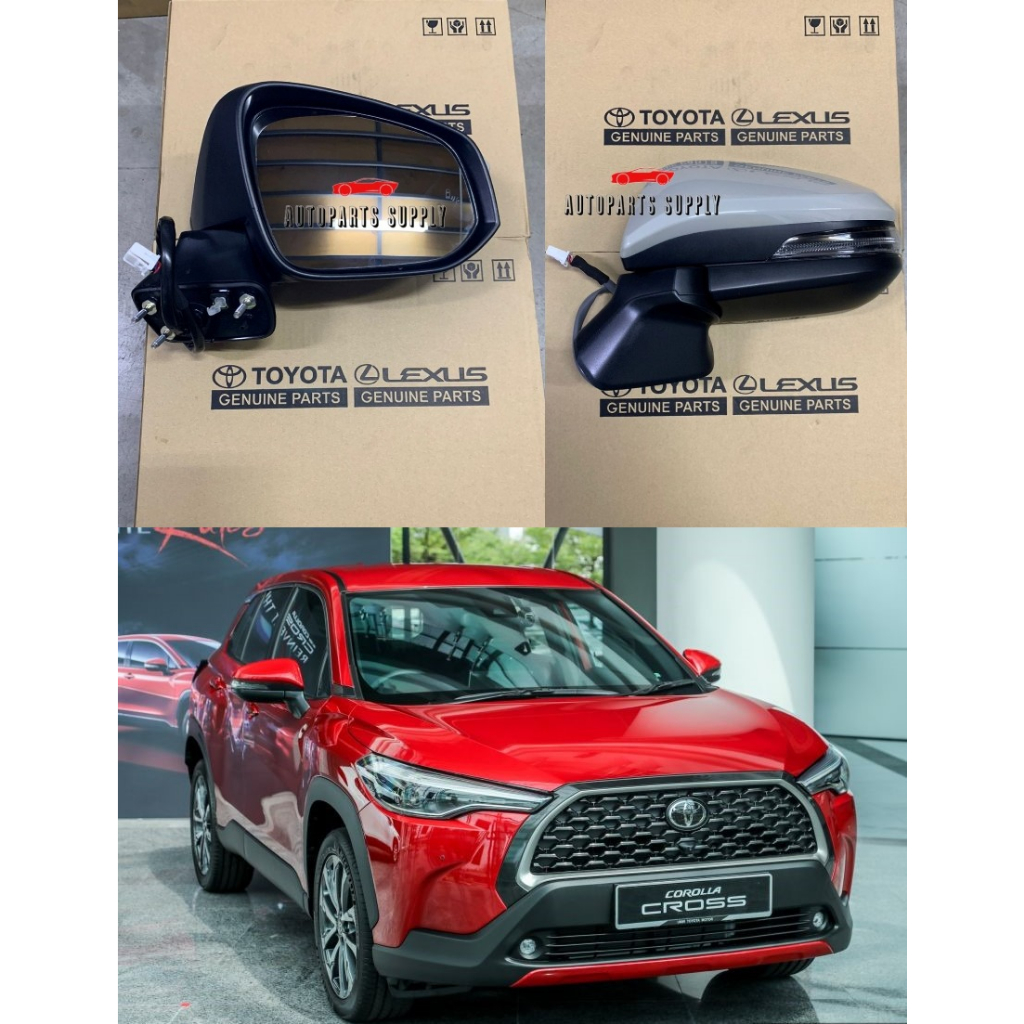 ORIGINAL TOYOTA COROLLA CROSS 2021 - 2023 SIDE DOOR MIRROR RH LH ...