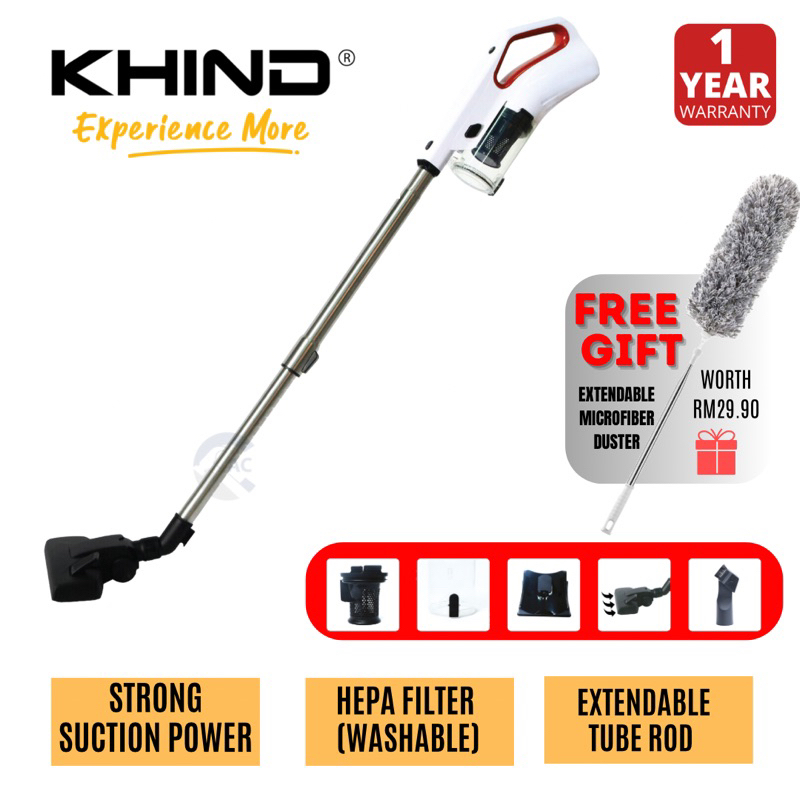 Khind 2 IN 1 Stick Vacuum Cleaner VC500(CORDED) | Shopee Malaysia