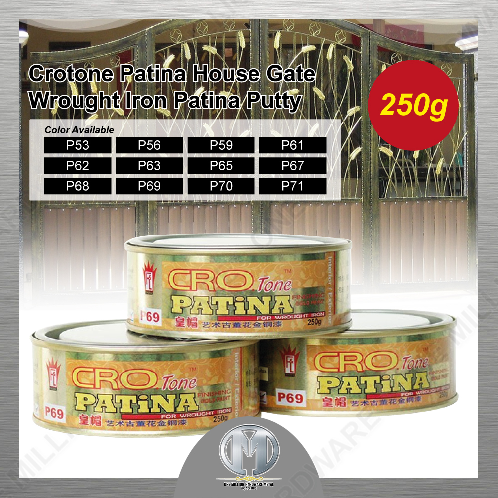Crotone Patina House Gate Wrought Iron Patina Putty (250gm) | CRO.Tone Patina Finishing ...