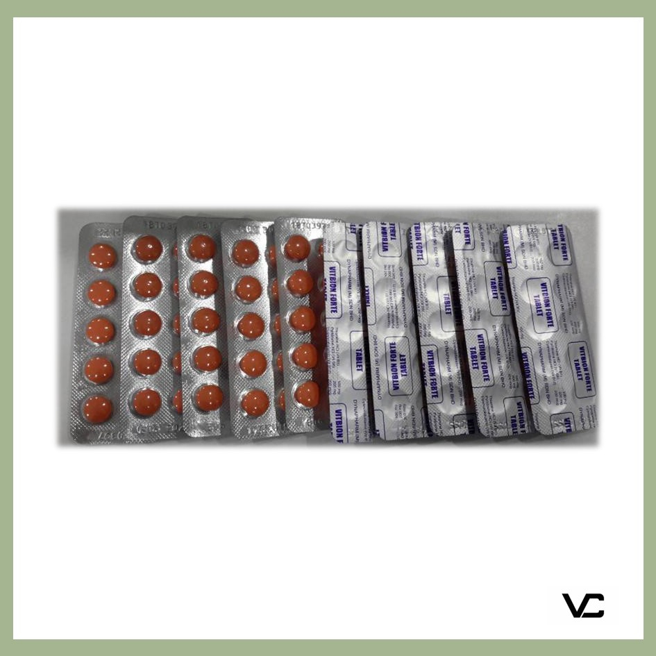 (EXP: NOV 2028) VITBION FORTE TABLET 100'S (10 STRIPS) | Shopee Malaysia