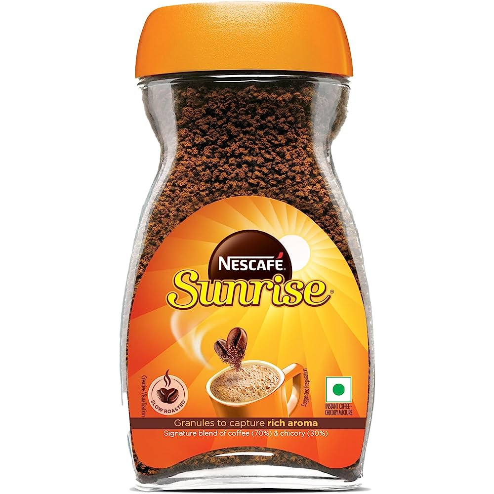 Nescafe Sunrise Slow Roasted For Rich Aroma Instant Coffee - 30% ...