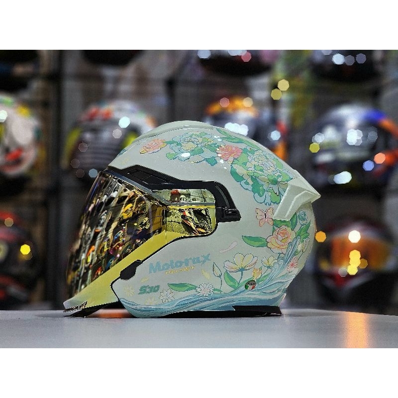 Original Motorax S30 Petal Open Face Helmet | Shopee Malaysia