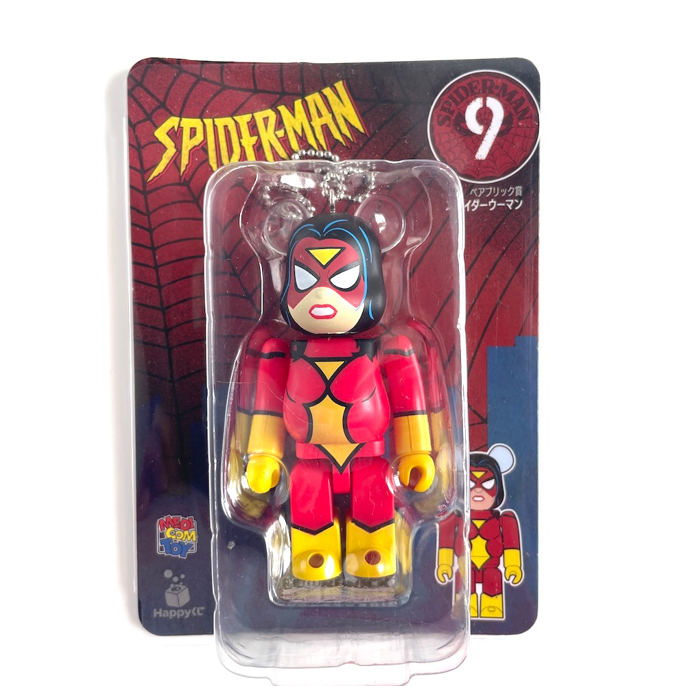 Medicom Toy Bearbrick Be@brick MARVEL Spider-Man Happy Kuji Spider ...