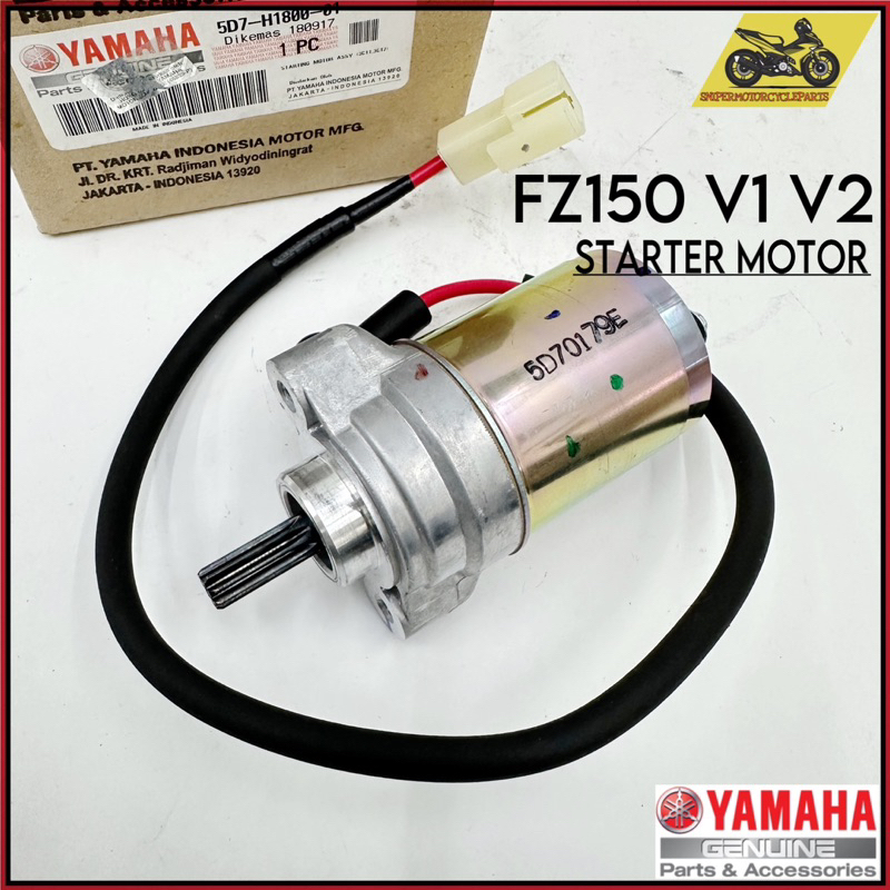 [100% ORI] FZ150 V1 V2 FZ V1 V2 STARTER MOTOR 5D7-H1800-01 STARTING ...