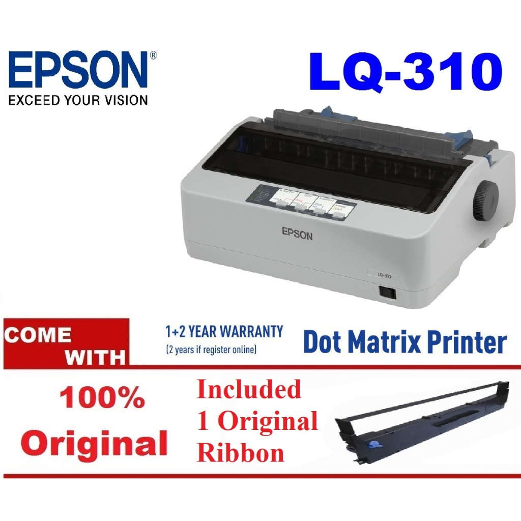 EPSON LQ-310 Dot Matrix Printer 24-Pin LQ310 (EPSON WARRANTY) similar ...