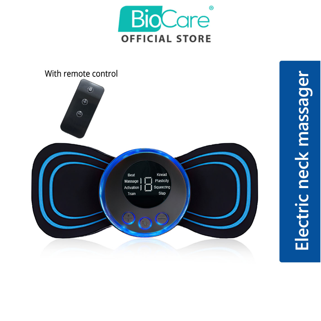 Electric Neck Massager Ems Mini Massager Ems Cervical Massager Shopee Malaysia