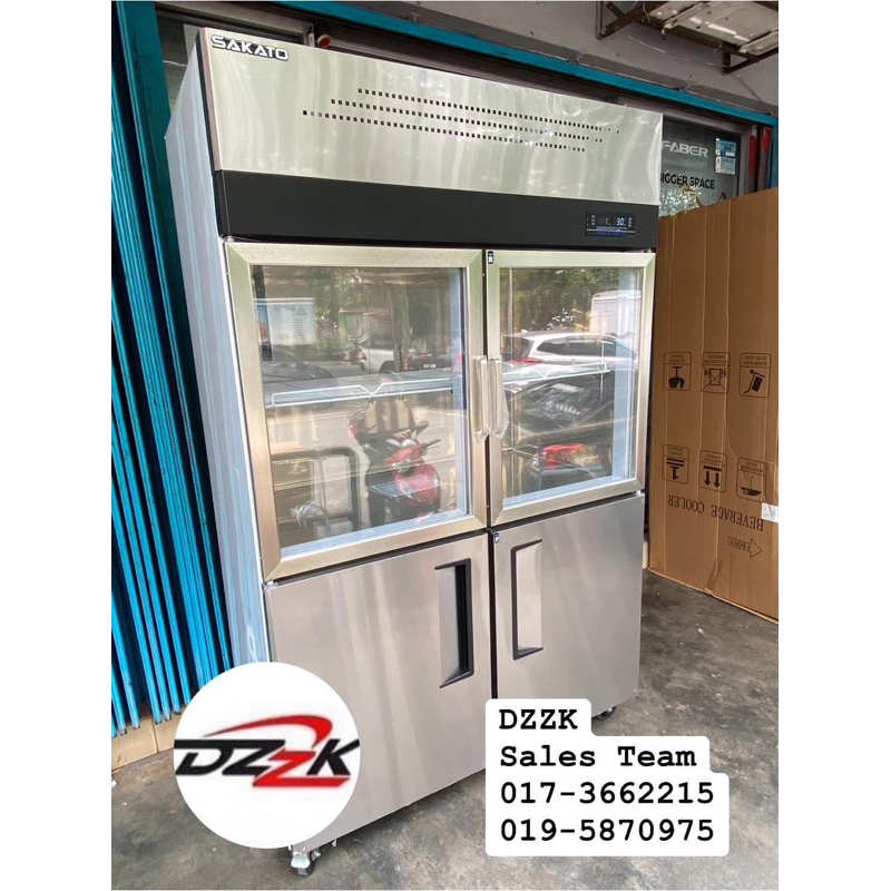 NEW 2025 Sakato 4 Doors 800L Chiller Combine Freezer SUCF-UD4-DX ...