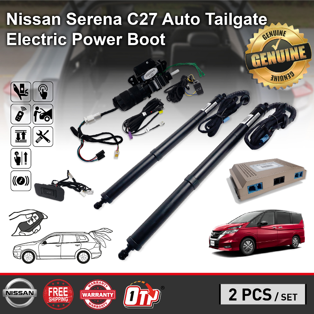 OTP Nissan Serena C27 2017 2019 Plug & Play Electric Auto Tailgate ...
