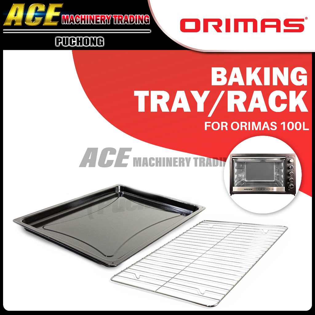 [Accessories ONLY] ORIMAS 100L Electric Oven Bake Tray Wire Grill Rack ...