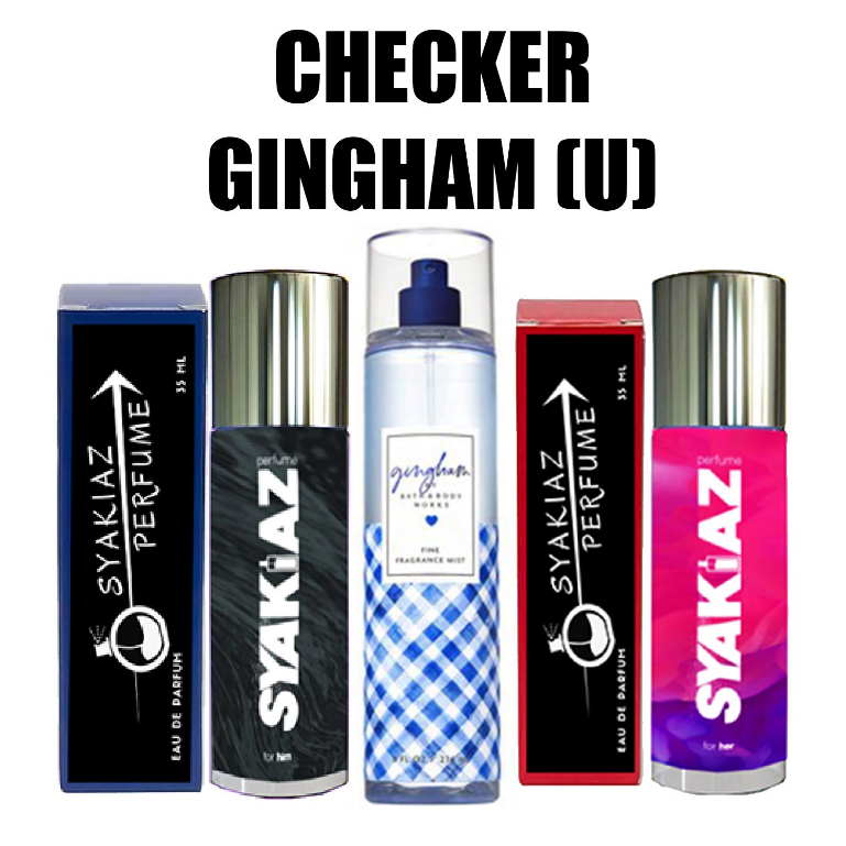 🔥 CHECKER (GINGHAM) INSPIRED PERFUME 🔥 | Shopee Malaysia