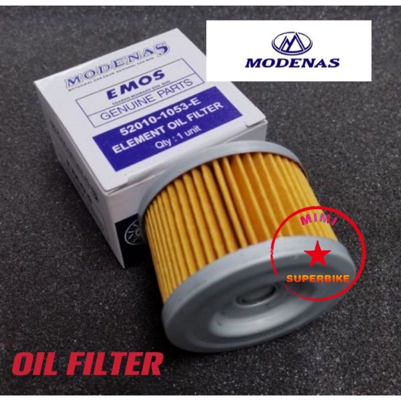 MODENAS OIL FILTER KRISS GT128 CT110 KRISTAR ACE115 KRISS110 MR2 MR3 ...
