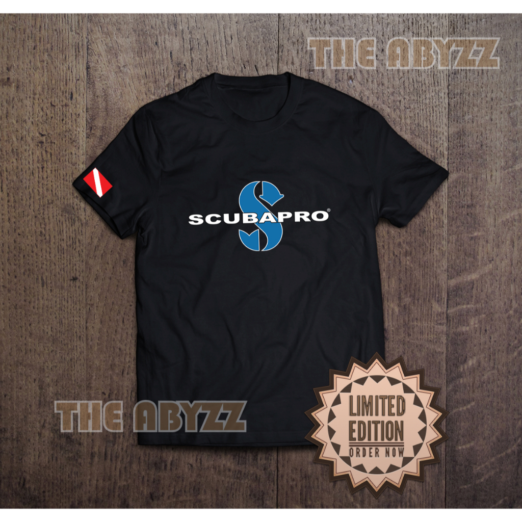 SCUBAPRO Scuba Diving T-Shirt Regulator Microfiber Premium Cotton ...