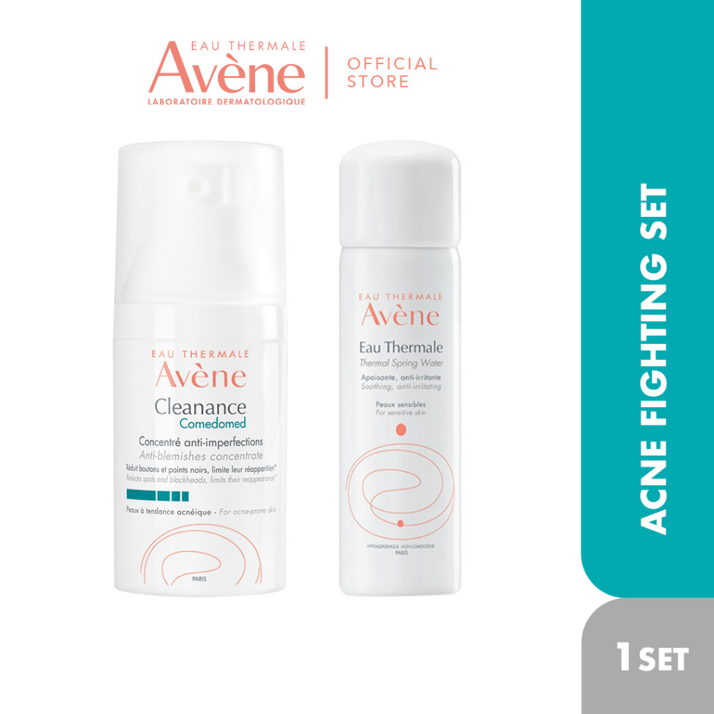 Eau Thermale Avène Acne Fighting Set Bundle | Shopee Malaysia