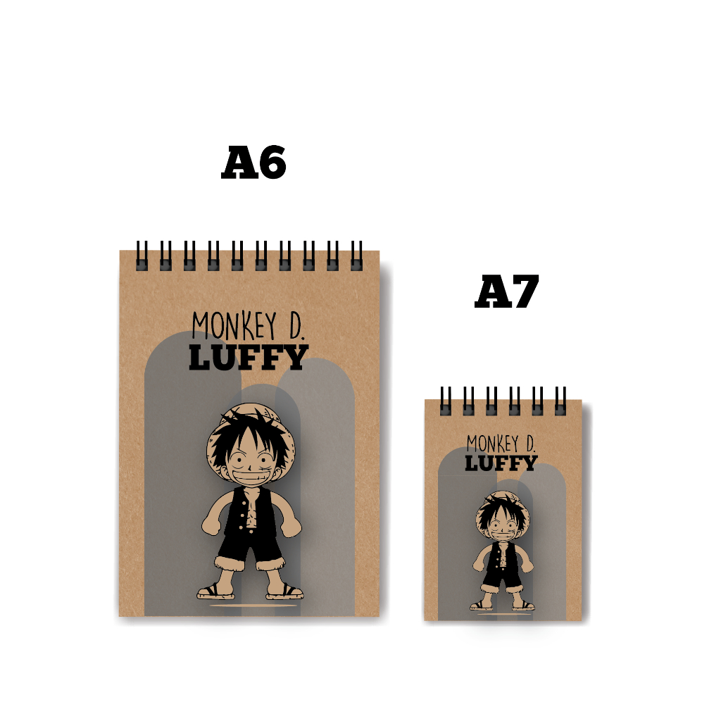 Anime A7 / Notebook / Journal / Buku Nota -Blank-Line-Dot-Grid / 200Pgs ...