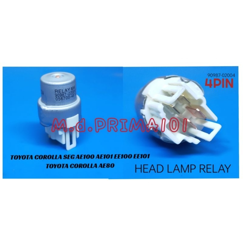 TOYOTA COROLLA SEG AE100 AE101 EE100 EE101 / AE80 FAN RELAY/HEAD LAMP ...