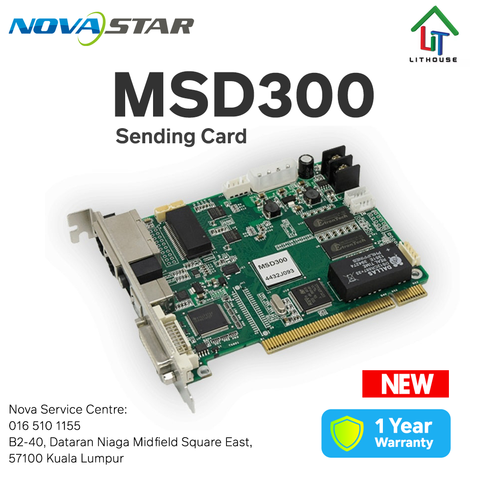 MSD 300 Sending Card NOVASTAR | Shopee Malaysia