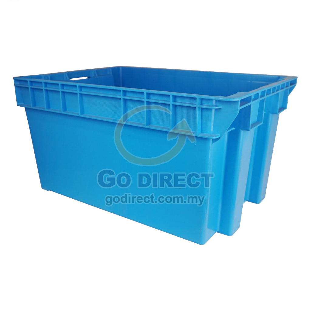 1 X Industrial Stackable Nestable Container Basket Storage Box Storage ...