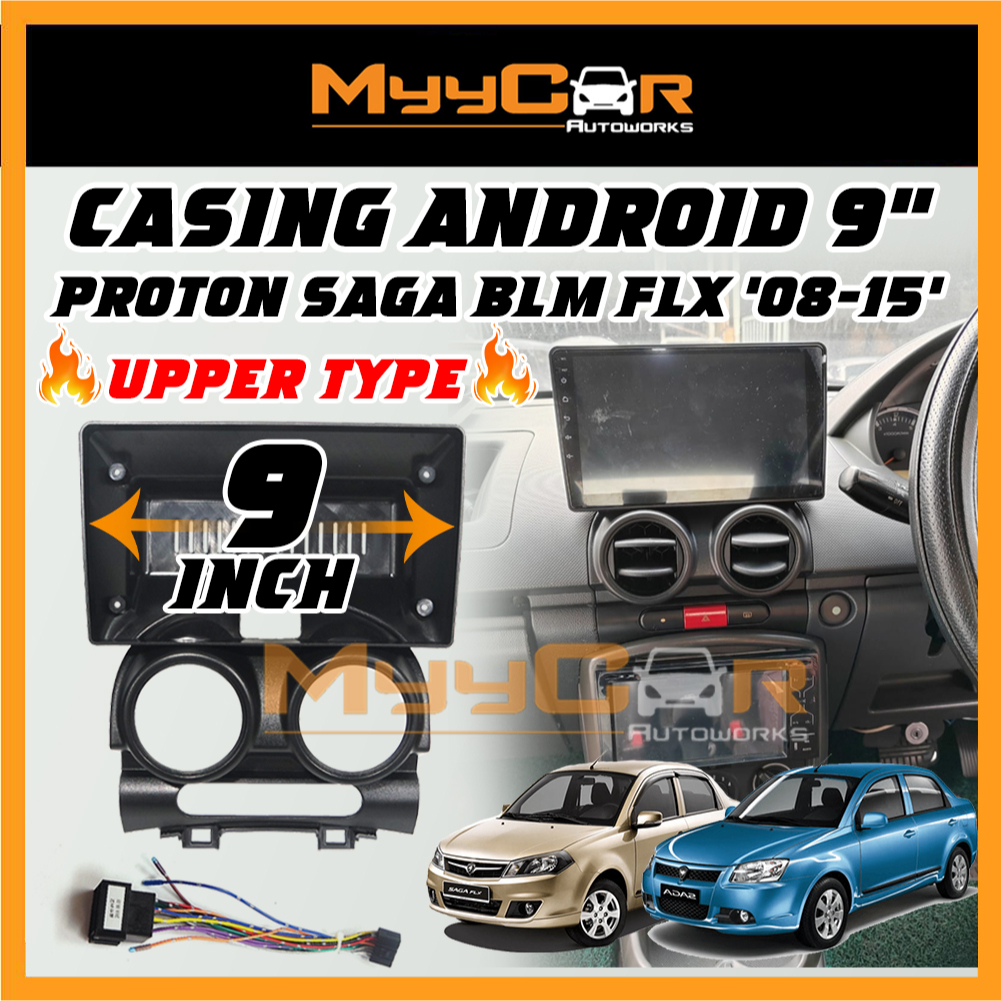 🔥READY STOCK🔥⬆️UPPER TYPE⬆️ Proton SAGA BLM FLX 2008-2015 Android ...