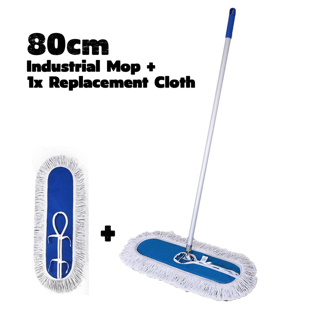 Detachable Flat Mop Industrial Mop Removable Washable Pad Reusable Wall ...