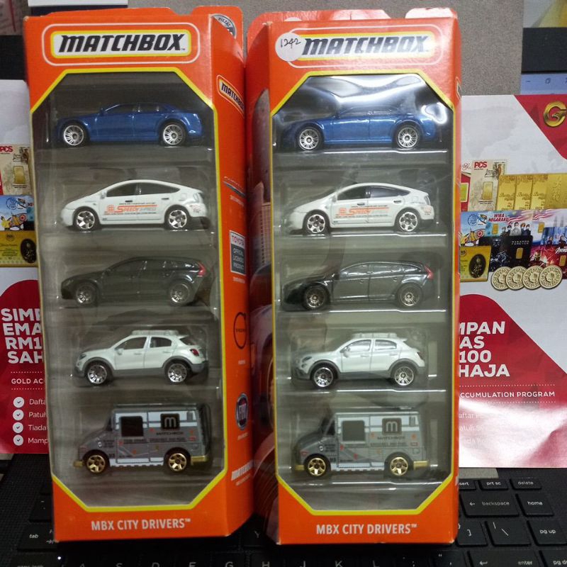 MATCHBOX MBX CITY DRIVERS SET OF 5 | Shopee Malaysia