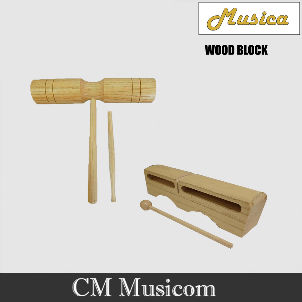 Wood Block / Two Tone Block (Musica) | Shopee Malaysia