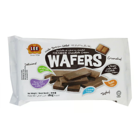 LEE Wafer Cubes Chocolate 180g ( Free Fragile + Bubblewrap packing ...