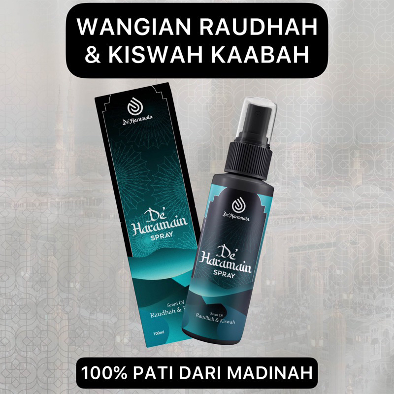 DE’HARAMAIN SPRAY- Wangian Raudhah, Fabric Spray, Wangian Madinah ...
