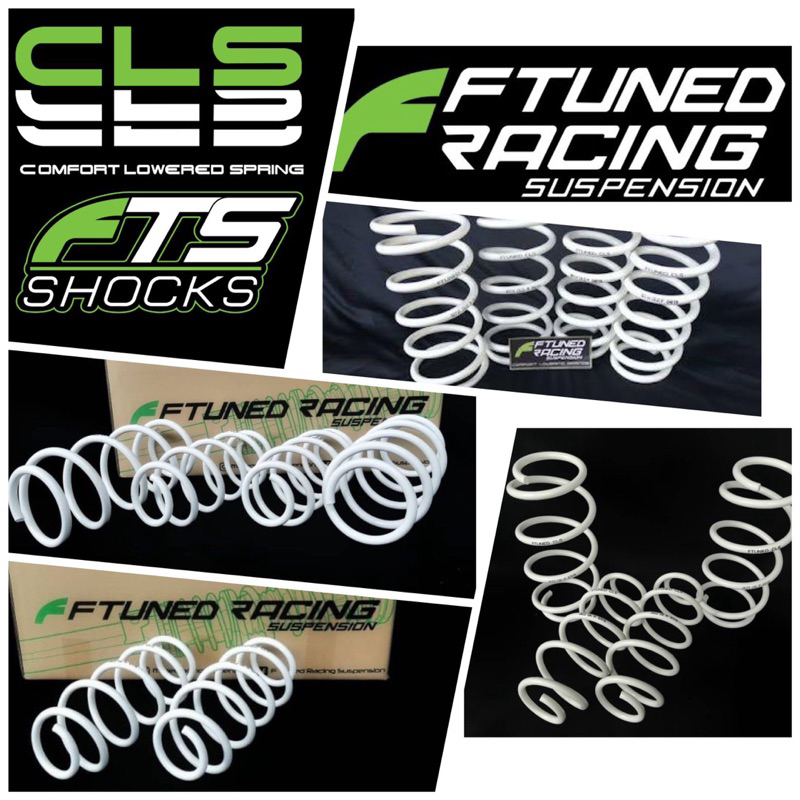 Ftuned Comfort Lowering Spring (CLS-SERIES) - ALL PERODUA Myvi Ativa ...
