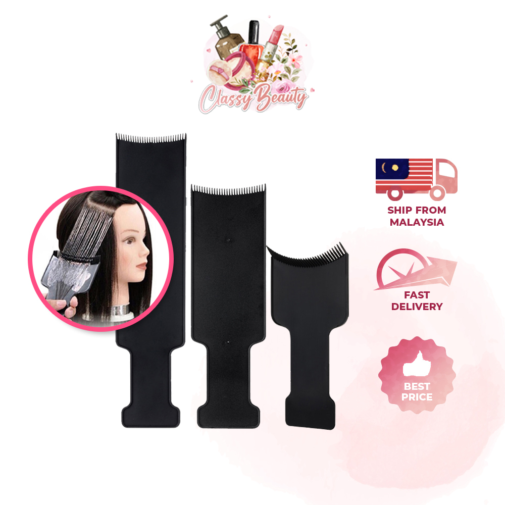 Highlighting Paddle Hair Dye Tint Plate Colour Board for Balayage ...
