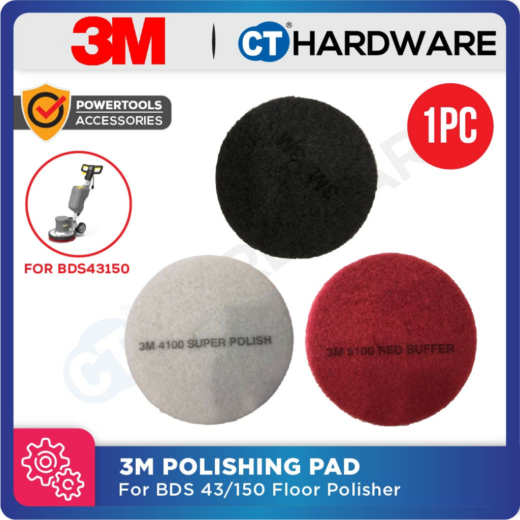 3M ORIGINAL POLISHING PAD 16" FLOOR BUFFING & CLEANING SUITABLE FOR BDS ...