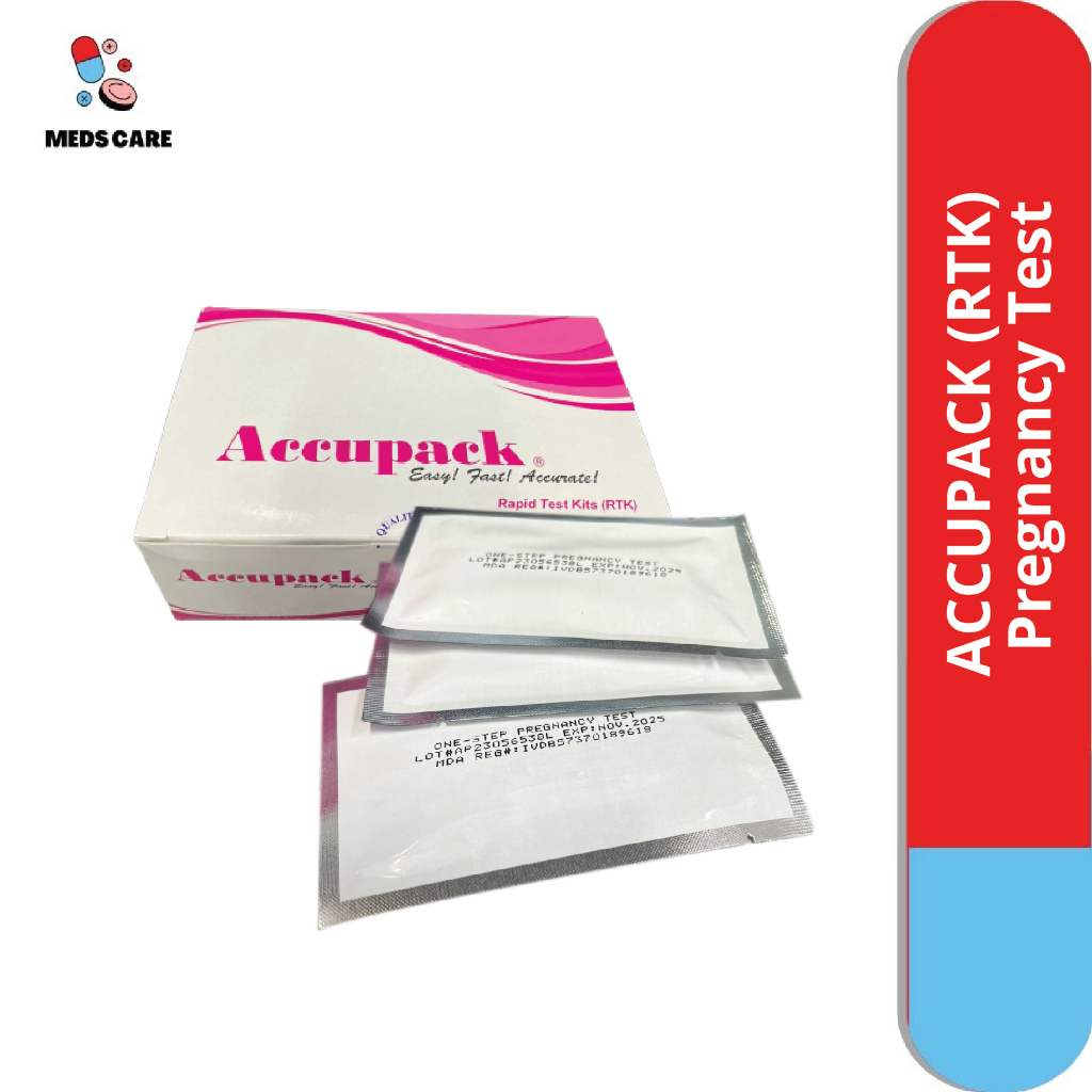 ACCUPACK PREGNANCY TEST (RTK) 1 pcs | Shopee Malaysia